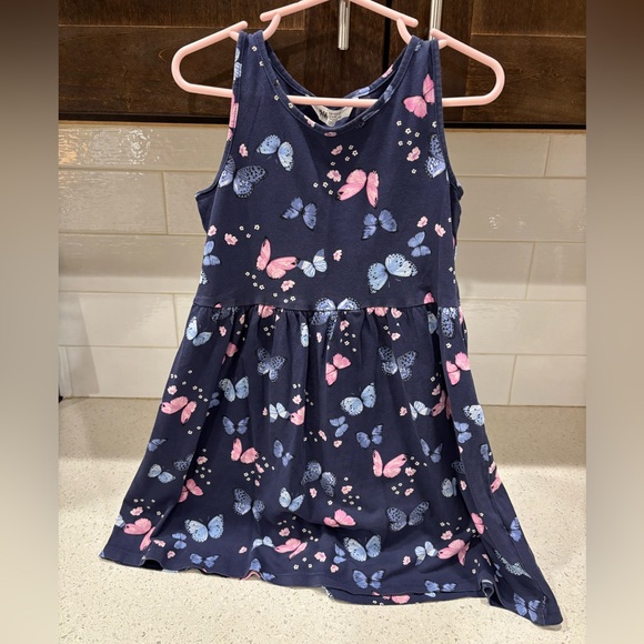 H&M | Dresses | Hm Blue And Pink Halter Sundress | Poshmark